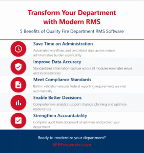 What is a Fire Department Records Management System (RMS)?